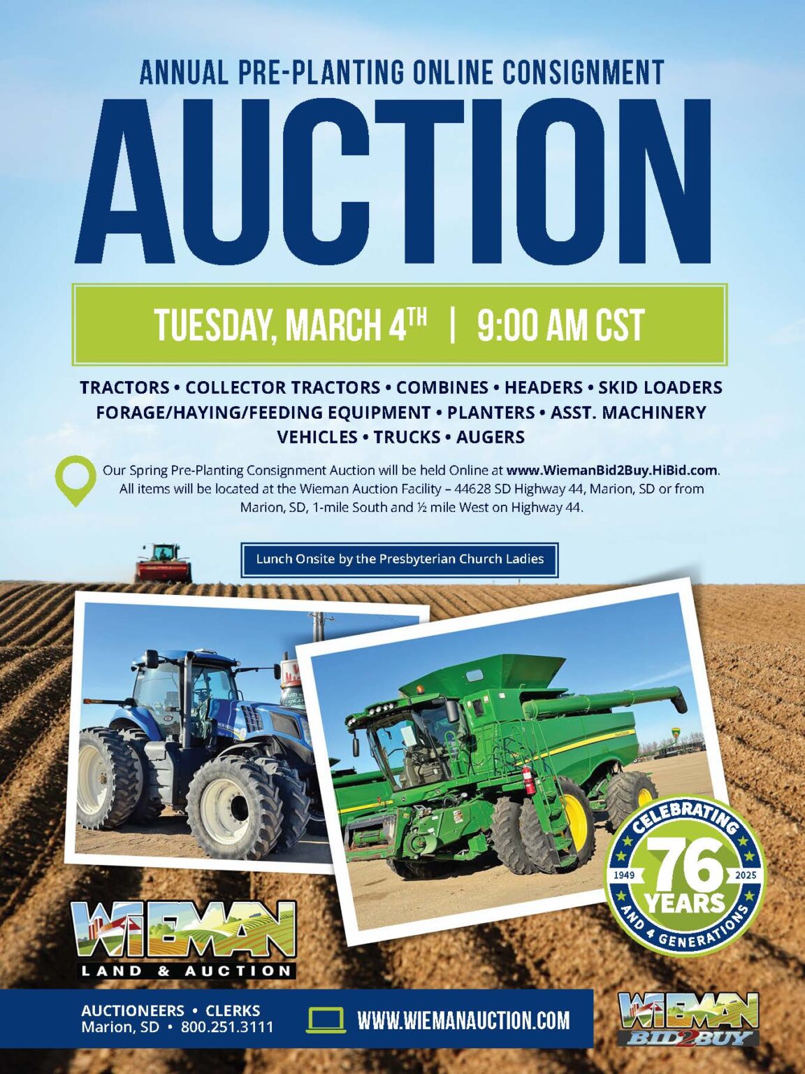 Online Farm & Ranch Equipment Auctions in USA | Midwest Auction