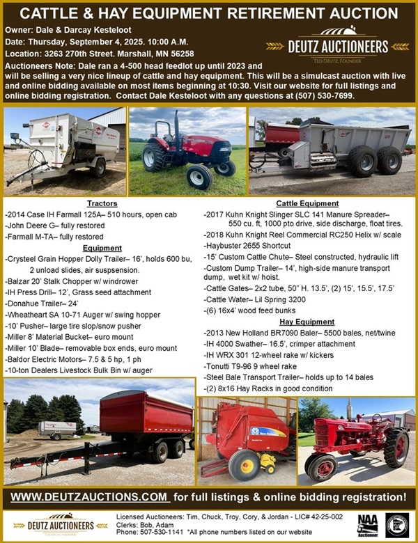 Online Farm & Ranch Equipment Auctions in USA | Midwest Auction