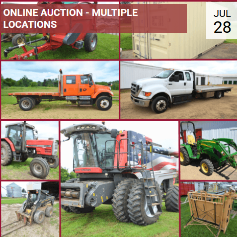 Online Farm & Ranch Equipment Auctions in USA | Midwest Auction