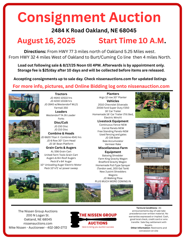 Online Farm & Ranch Equipment Auctions in USA | Midwest Auction